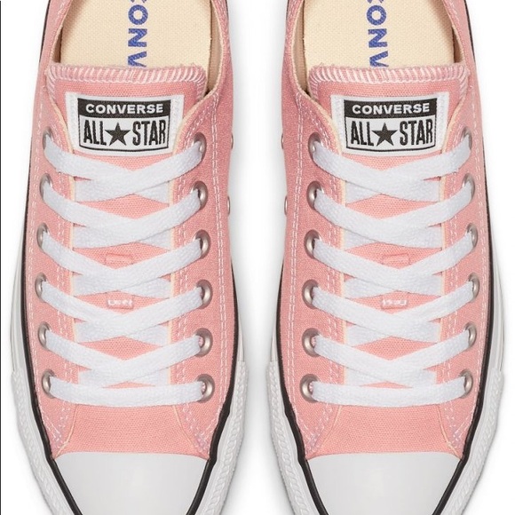 Converse | Shoes | Converse Chuck Taylor All Star Low Top Coastal Pink ...